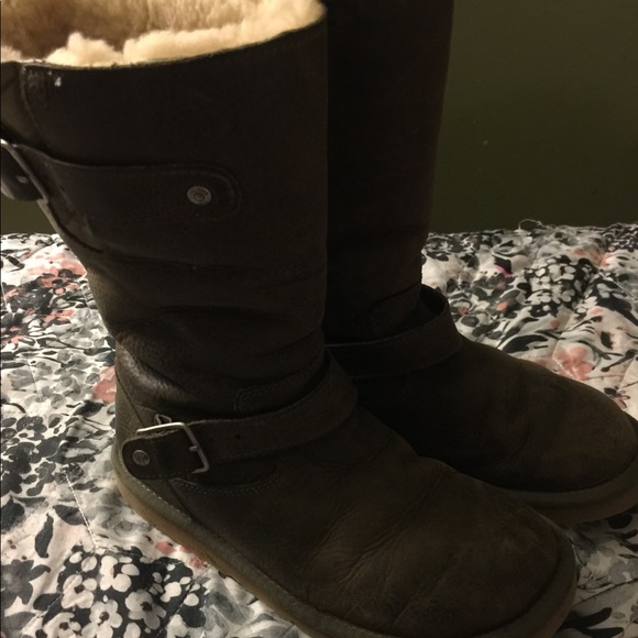 UGG | Shoes | Ugg Leather Boots | Poshmark